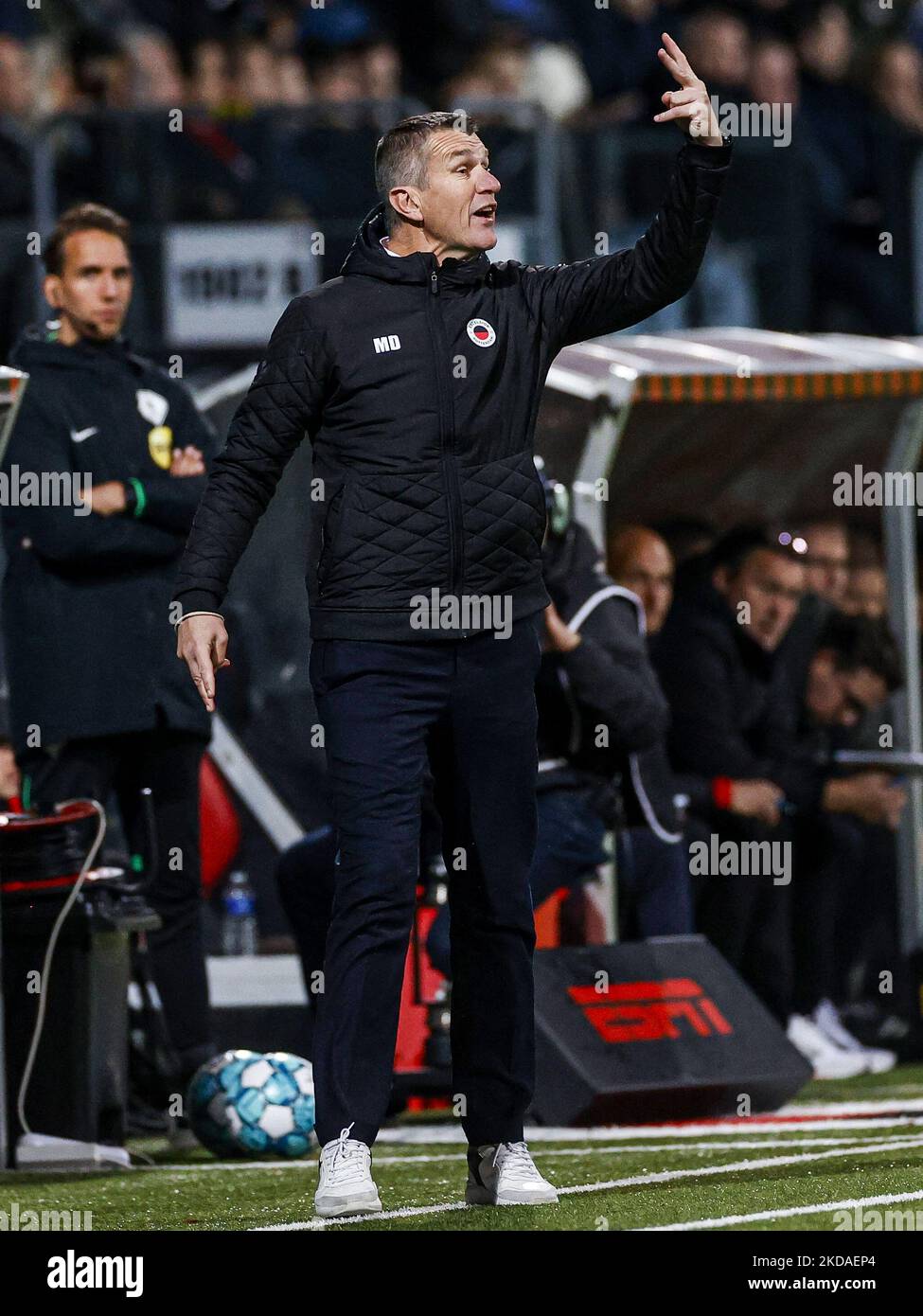 ROTTERDAM - sbv Excelsior coach Marinus Dijkhuizen during the Dutch ...