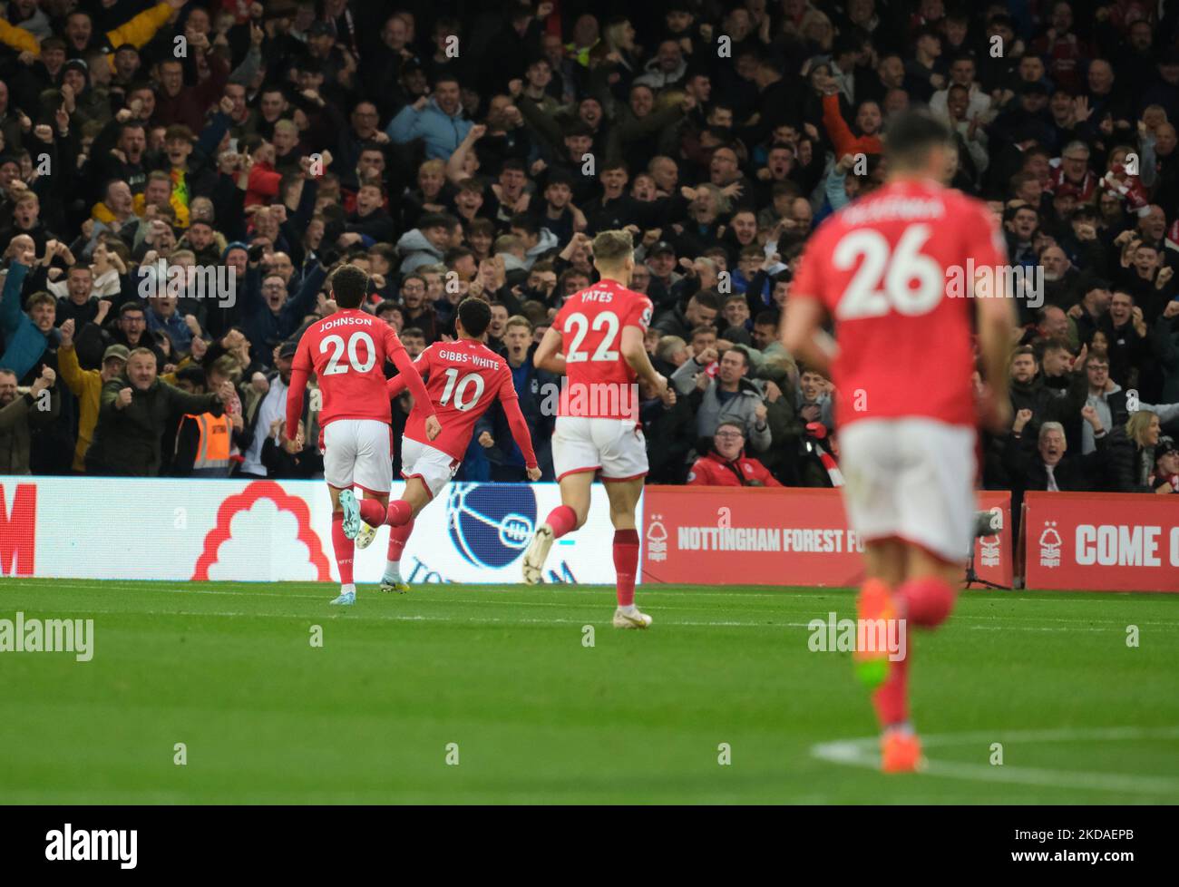 November 5th 2022: City Ground, Nottingham, England; Premier League ...