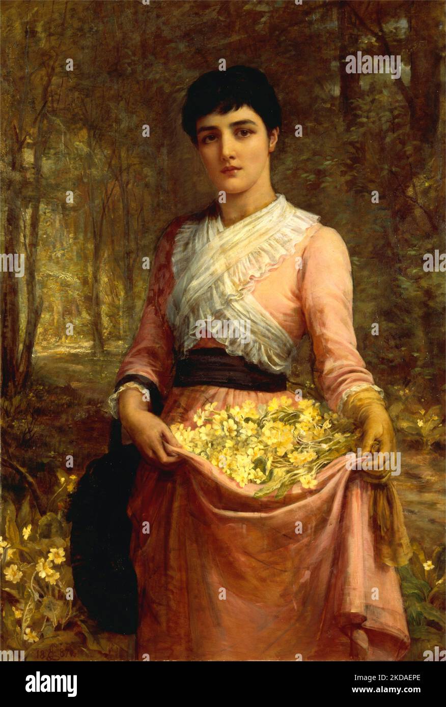 The Daughters of Our Empire. England: The Primrose. Edwin Long. 1887 ...