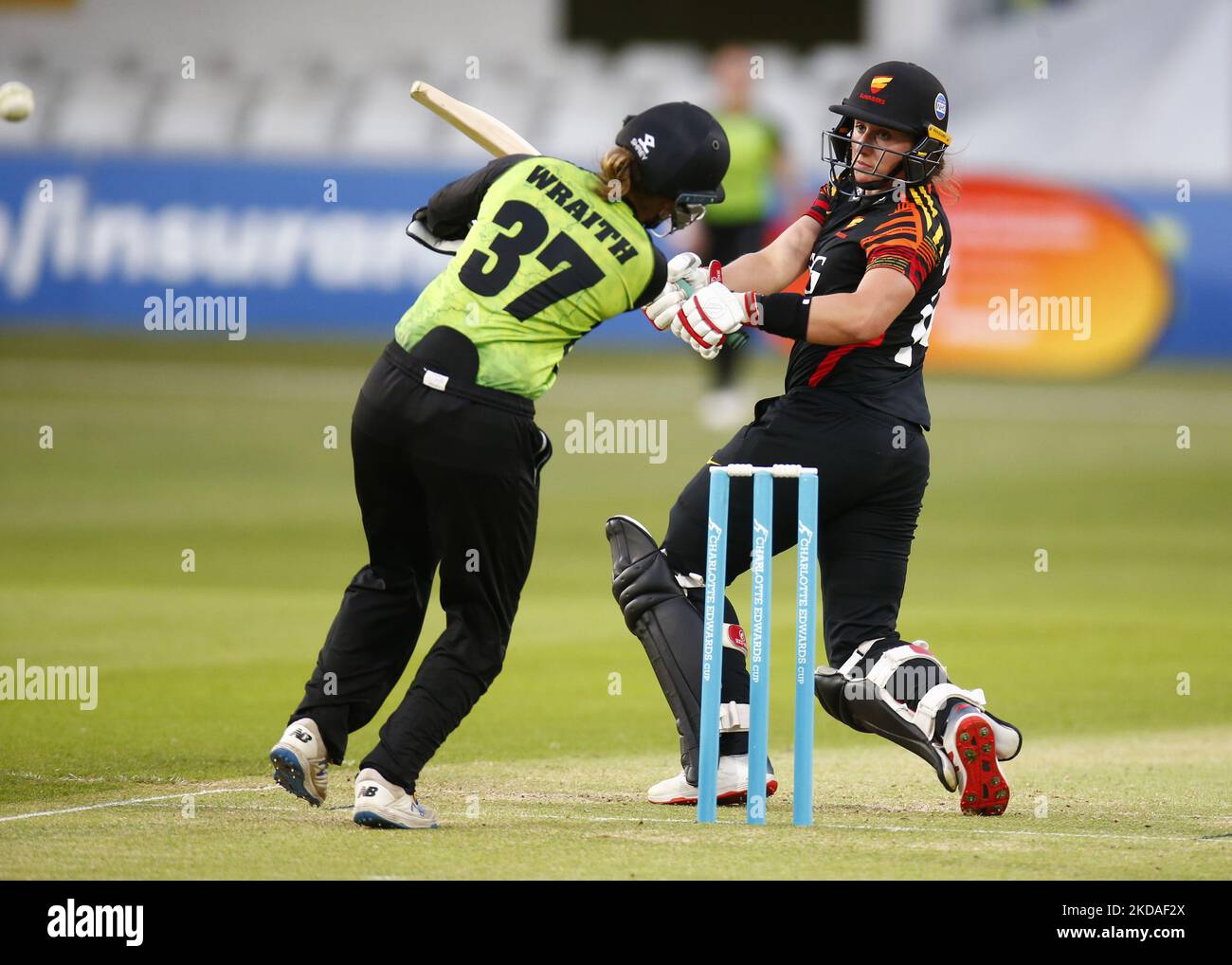 Sunrisers Jo Gardner during Charlotte Edwards Cup between Sunrisers ...