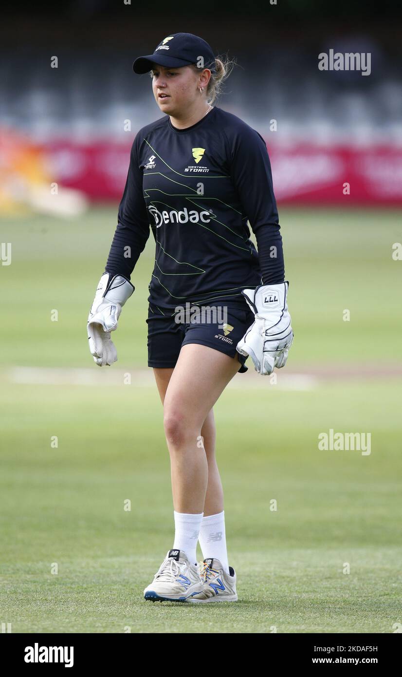 Western Storm's Natasha Wraith in warm up during Charlotte Edwards Cup ...