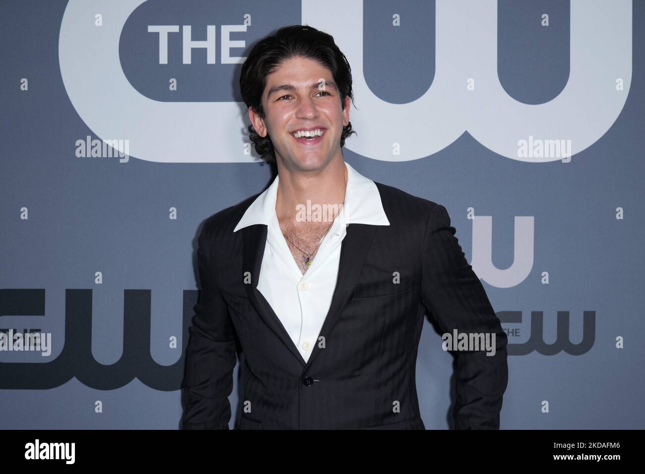 Rahart Adams attends The CW Network's 2022 Upfront Arrivals at New York ...