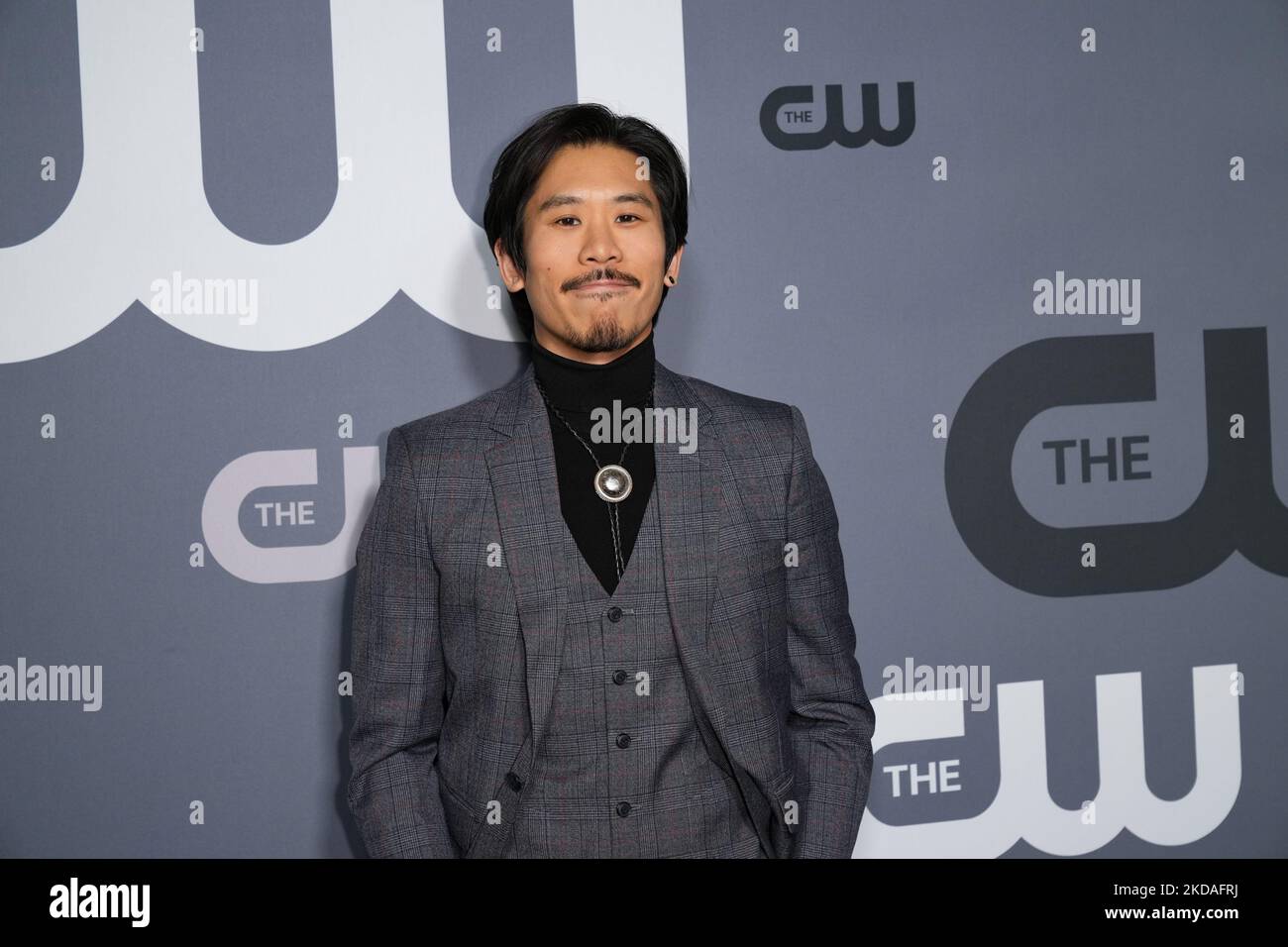 Oscar Morgan attends The CW Network's 2022 Upfront Arrivals at New York ...