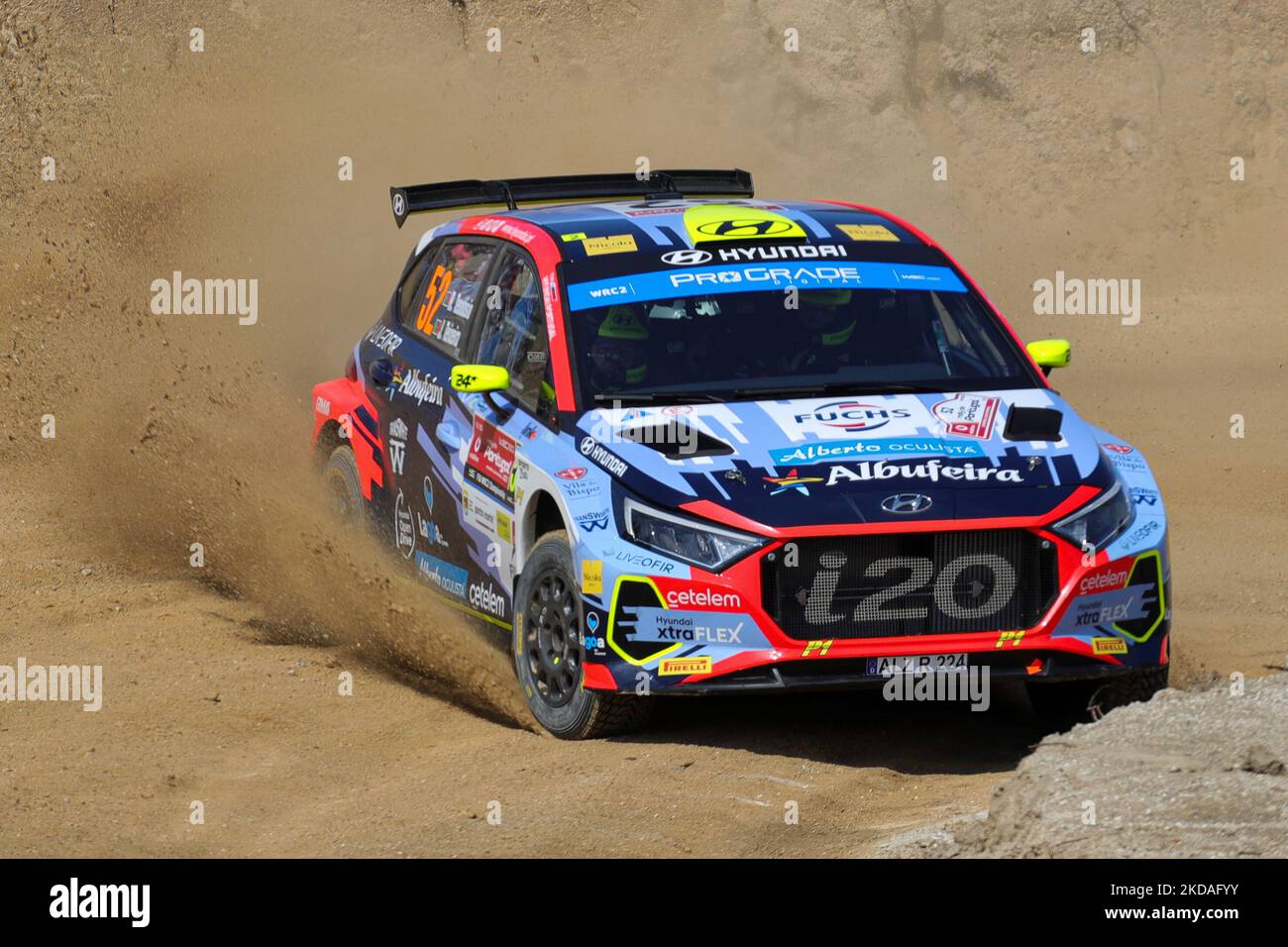 Ricardo TEODOSIO (PRT) and Jose TEIXEIRA (PRT) in HYUNDAI i20 N in ...