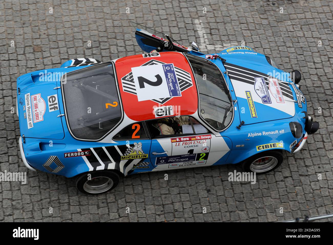 Thomas Delago in Alpine A110 1800 GR:4 Original Therier/Callewaert ...