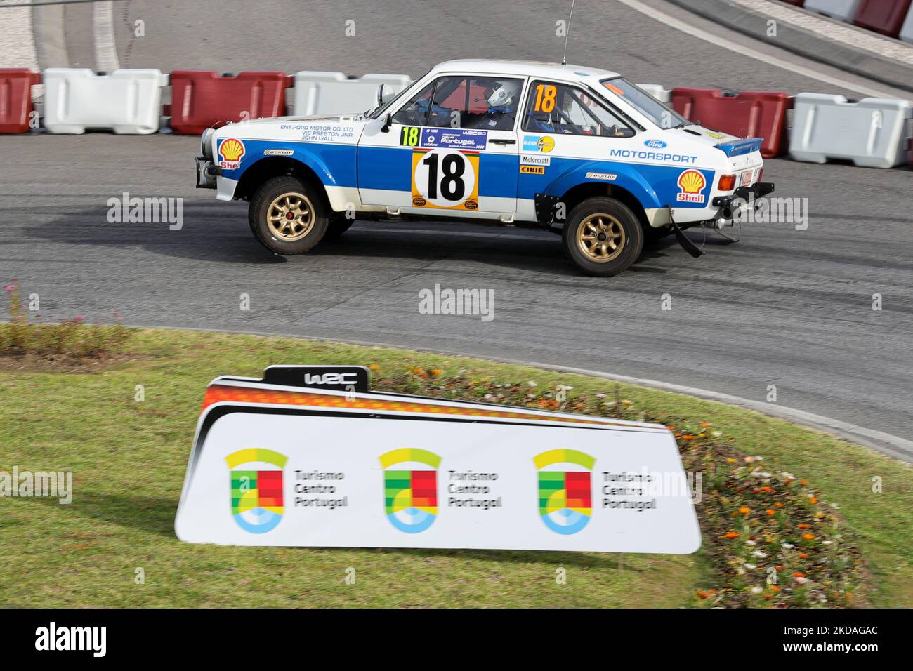Ursula Kleinmanns and Reinhard Klein in Ford Escort RS1800 GR:4 ...