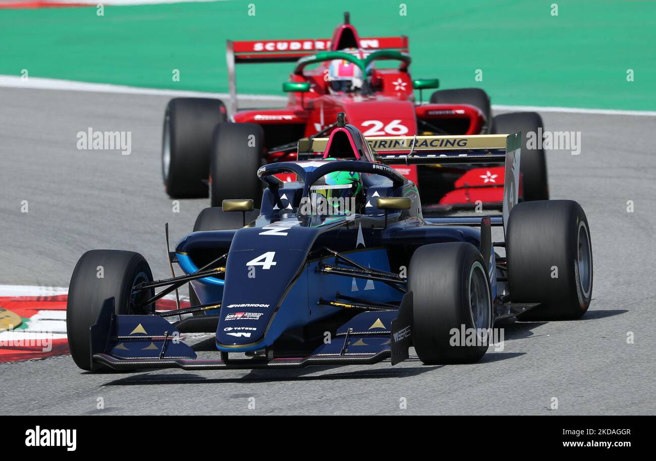 Emely De Heus during the W Series free practice during the Formula 1 ...