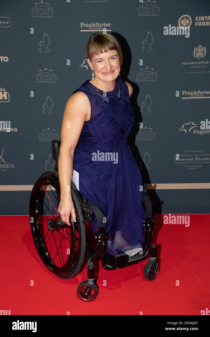 Anna-Lena FORSTER, monoskibob, red carpet, Red Carpet Show, 40th German ...