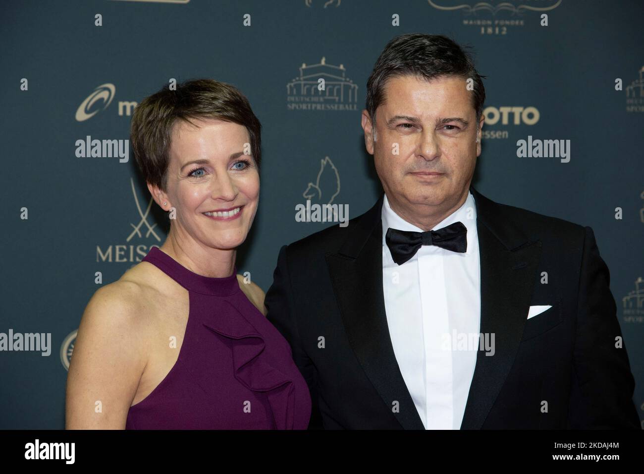 Christian SEIFERT and wife Verena, red carpet, Red Carpet Show, 40th ...