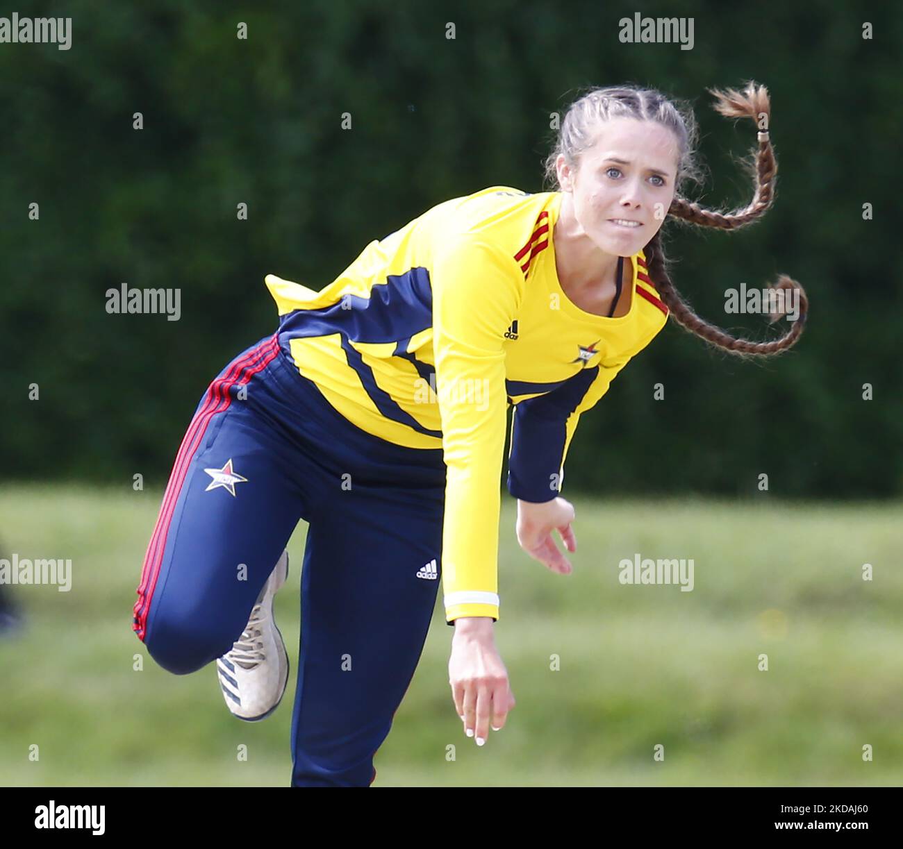 South East Stars Dani (Danielle) Gregory during Charlotte Edwards Cup ...