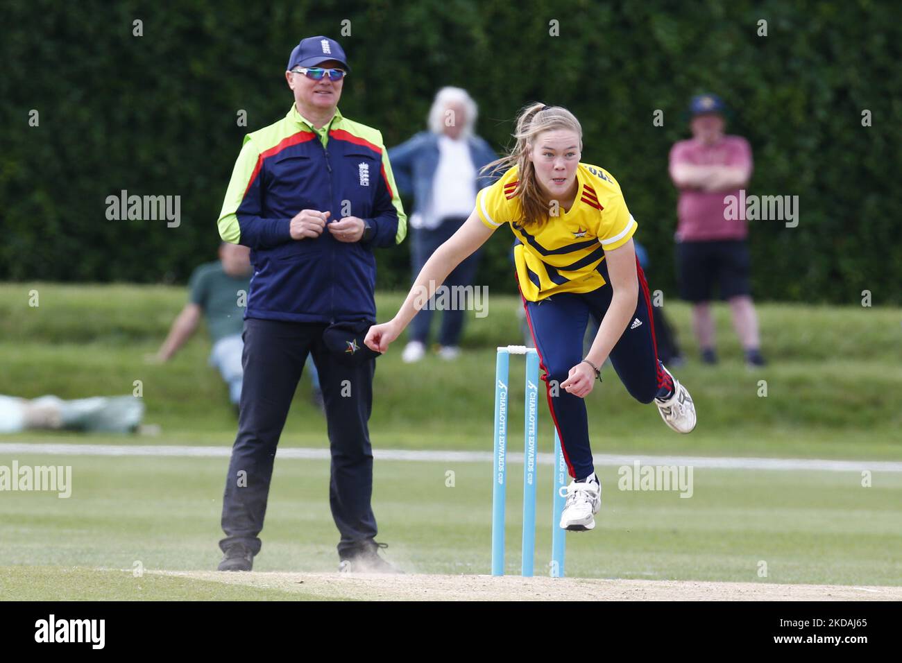 South East Stars Alexa Stonehouse during Charlotte Edwards Cup between ...
