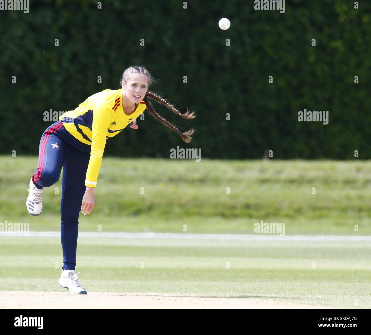 South East Stars Dani (Danielle) Gregory during Charlotte Edwards Cup ...