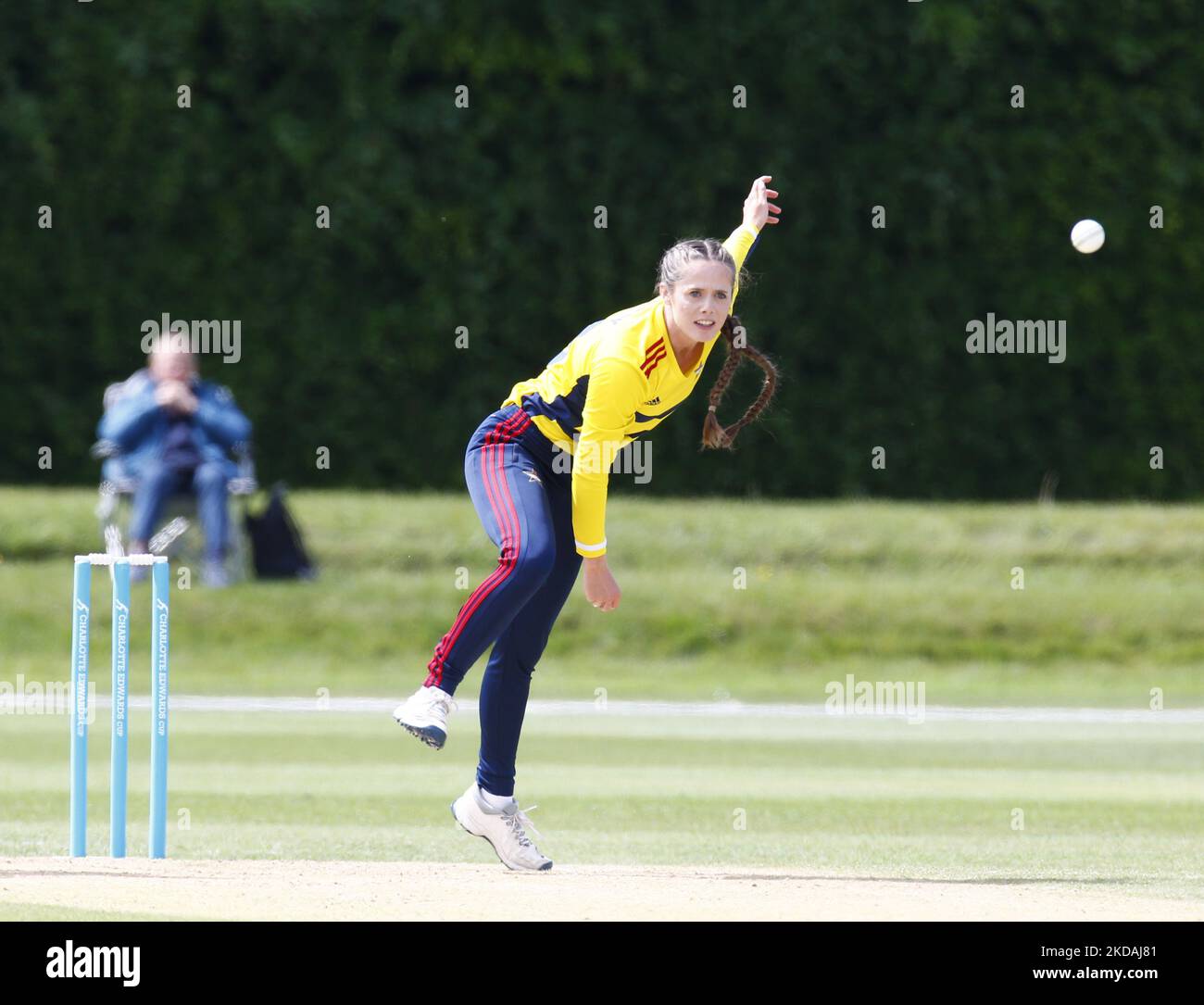 South East Stars Dani (Danielle) Gregory during Charlotte Edwards Cup ...
