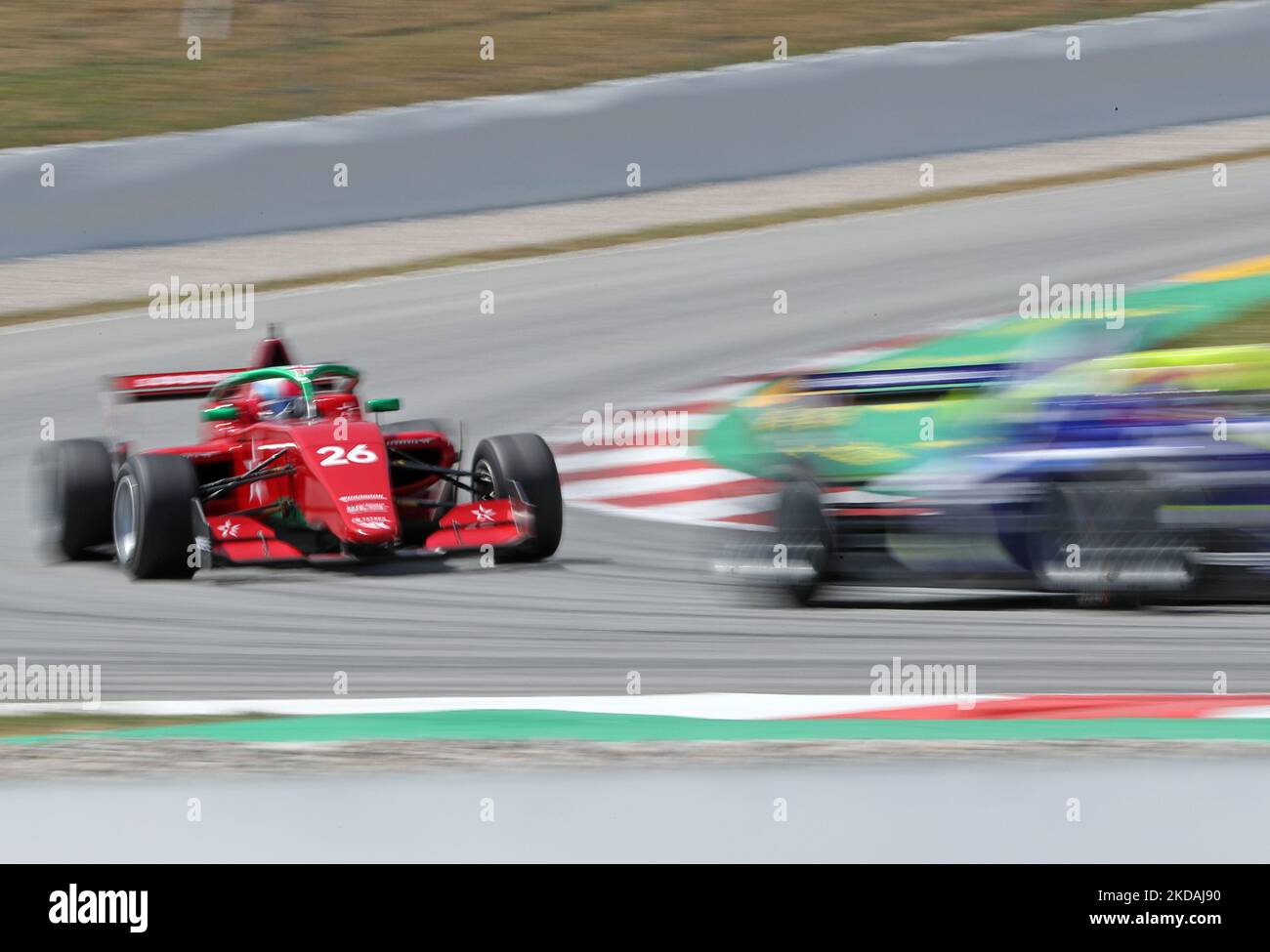 Sarah Moore, from Scuderia W, during the W Series race of the Formula 1 ...