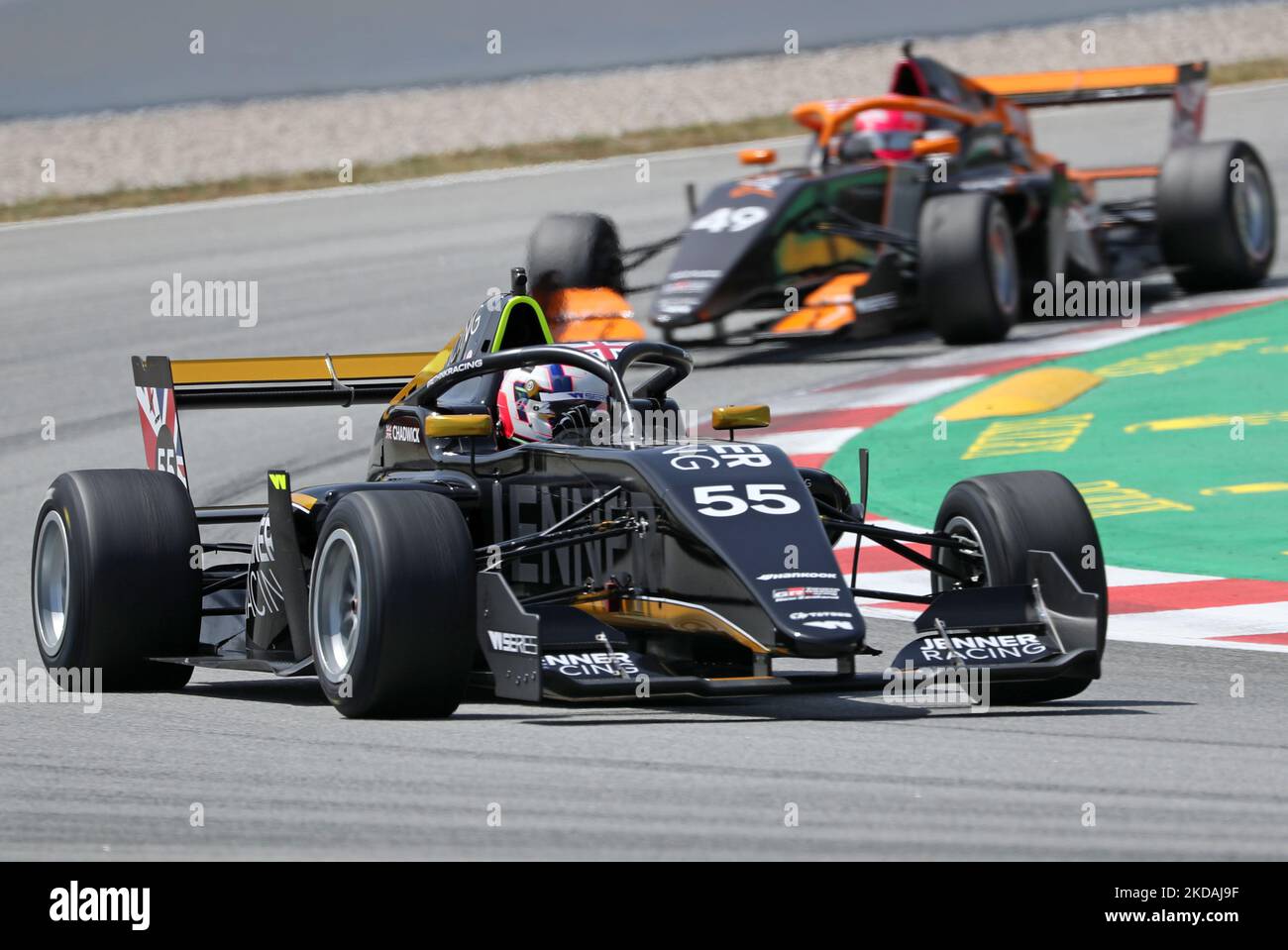 Jamie Chadwick, from Jenner Racing, during the W Series race of the ...