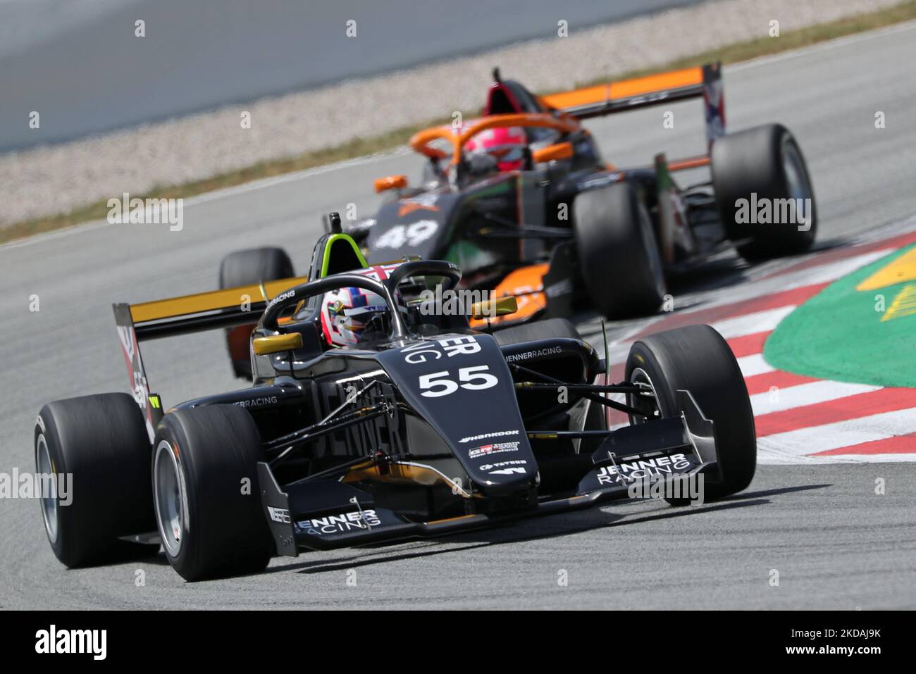 Jamie Chadwick, from Jenner Racing, during the W Series race of the ...