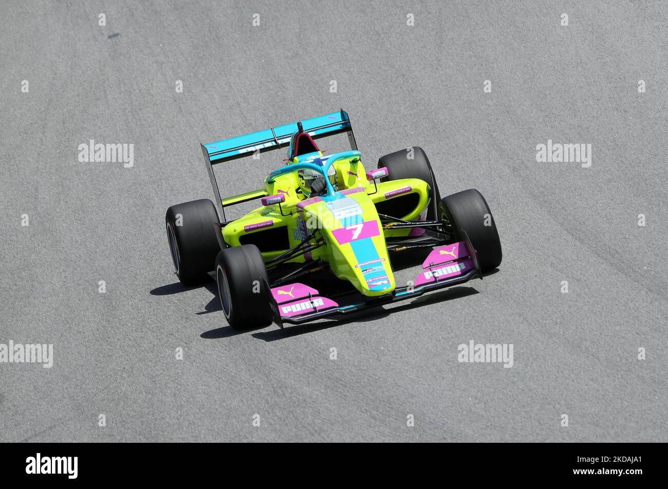 Emma Kimilainen, from Puma W Series Team, during the W Series race of ...