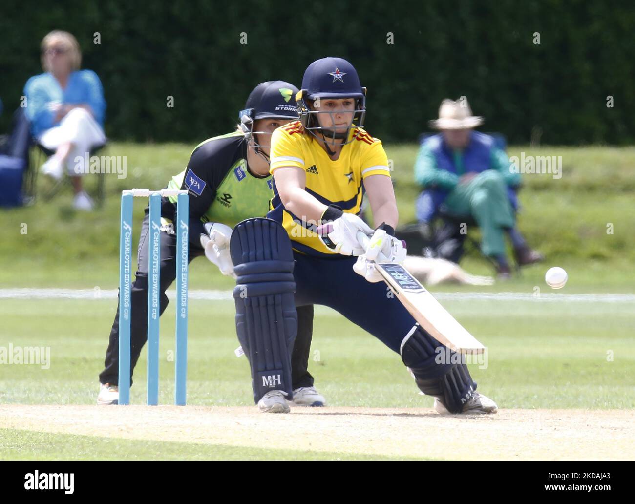 South East Stars Aylish Cranstone during Charlotte Edwards Cup between ...