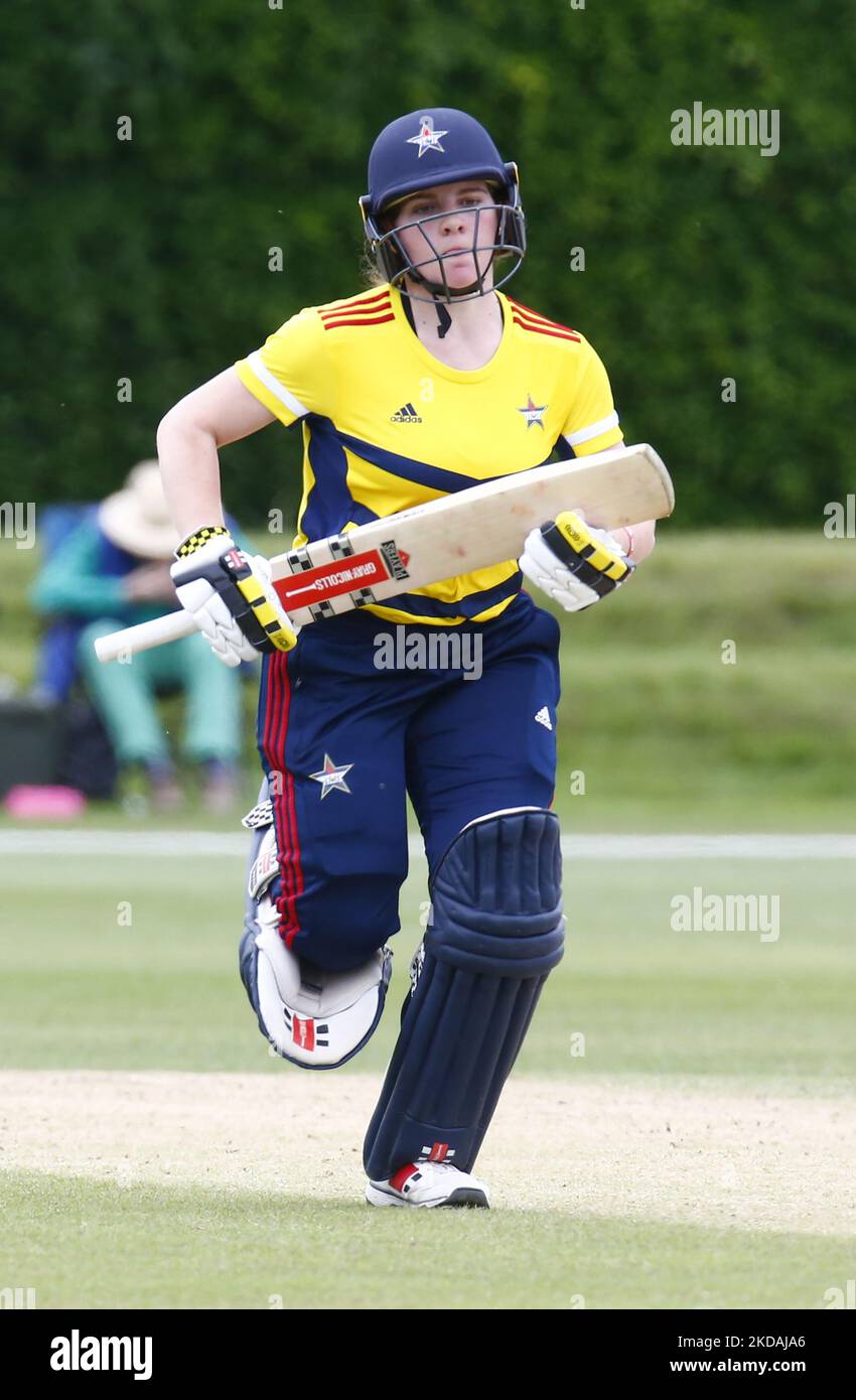 South East Stars Kalea Moore during Charlotte Edwards Cup between South ...