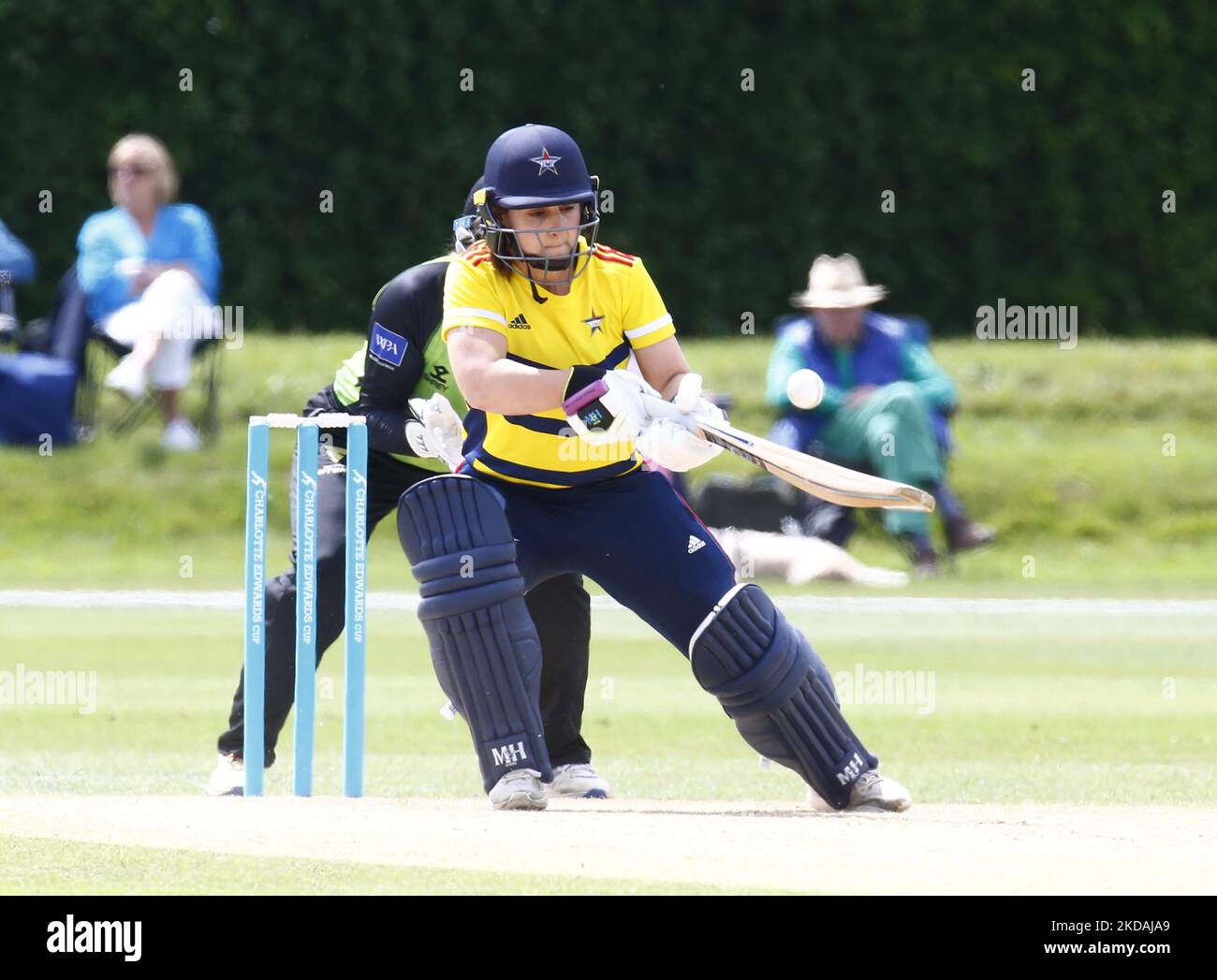 South East Stars Aylish Cranstone during Charlotte Edwards Cup between ...