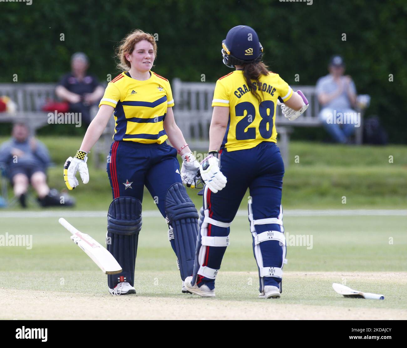 South East Stars Kalea Moore celebrates they win during Charlotte ...