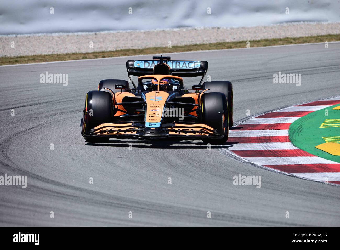 Daniel Ricciardo of McLaren F1 Team drive his single-seater during ...