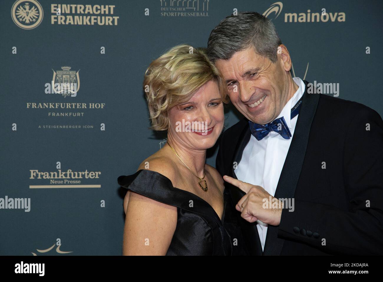 Markus MERK and wife Sabine red carpet, Red Carpet Show, 40th German ...