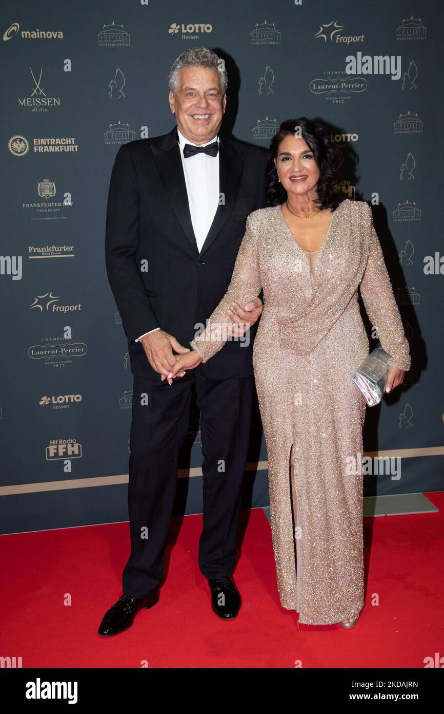 Juergen HINSEN, Jurgen, and wife Francesca, red carpet, Red Carpet Show ...