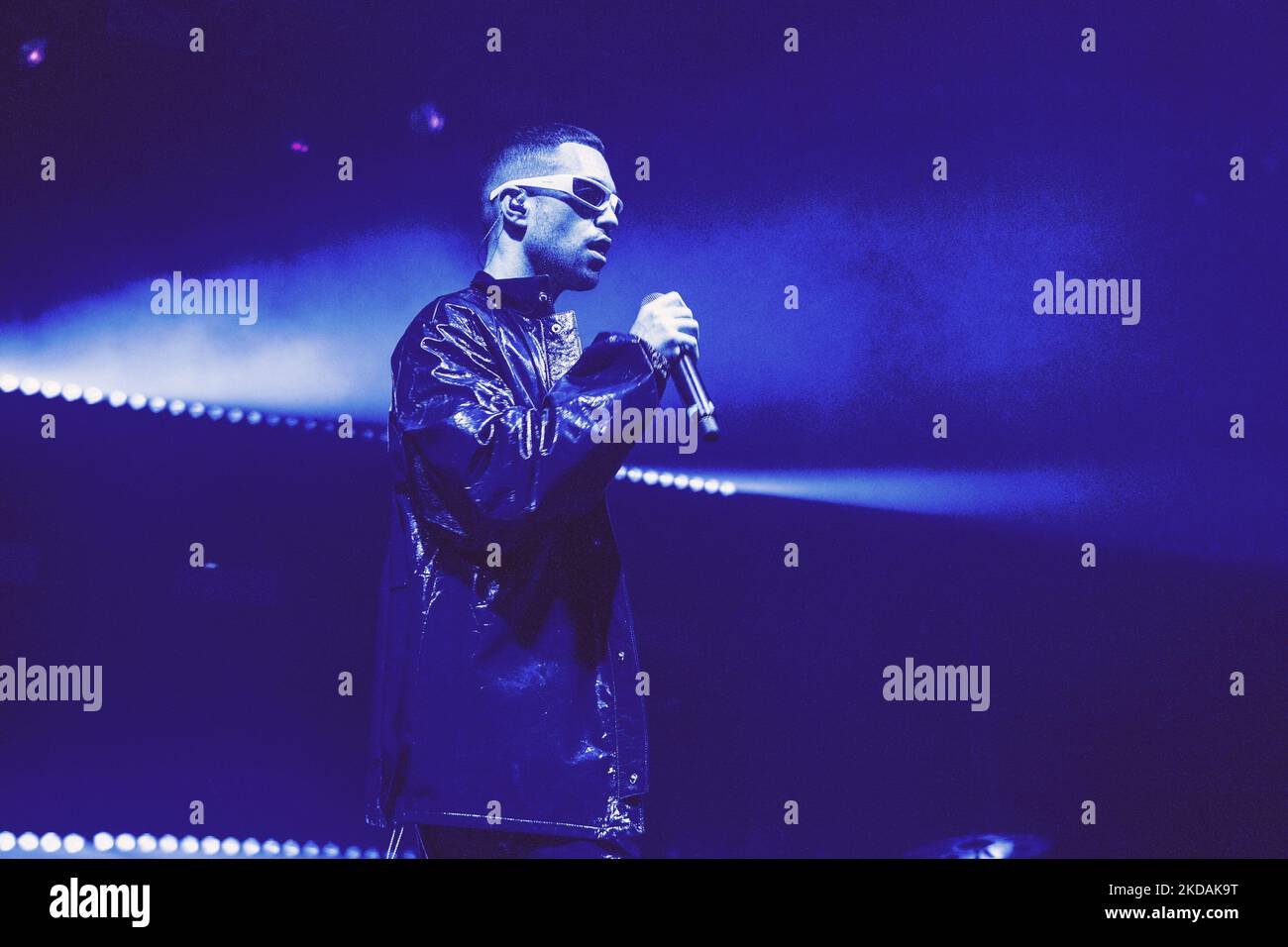 Mahmood (Alessandro Mahmoud) performs live in concert at Atlantico in ...