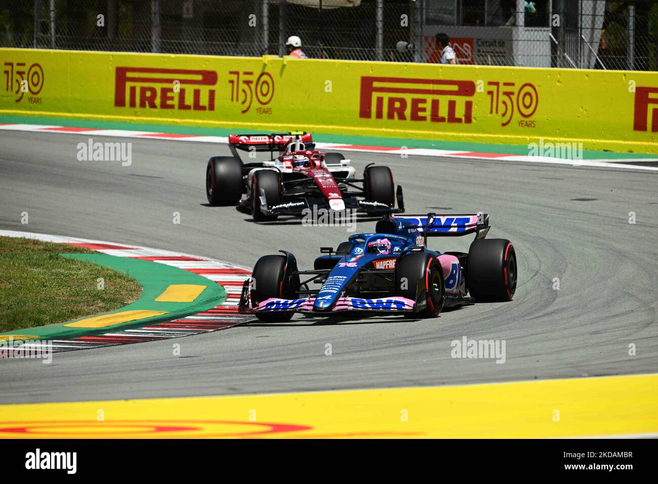 Alpine f1 team battle hi-res stock photography and images - Alamy