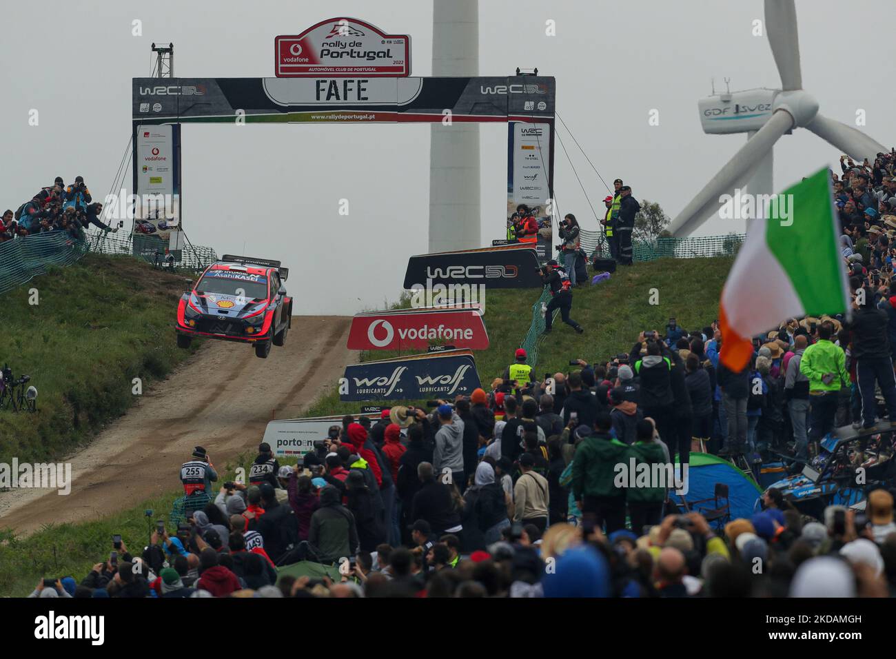 Ott TANAK (EST) and Martin JARVEOJA (EST) in HYUNDAI i20 N Rally 1 of ...