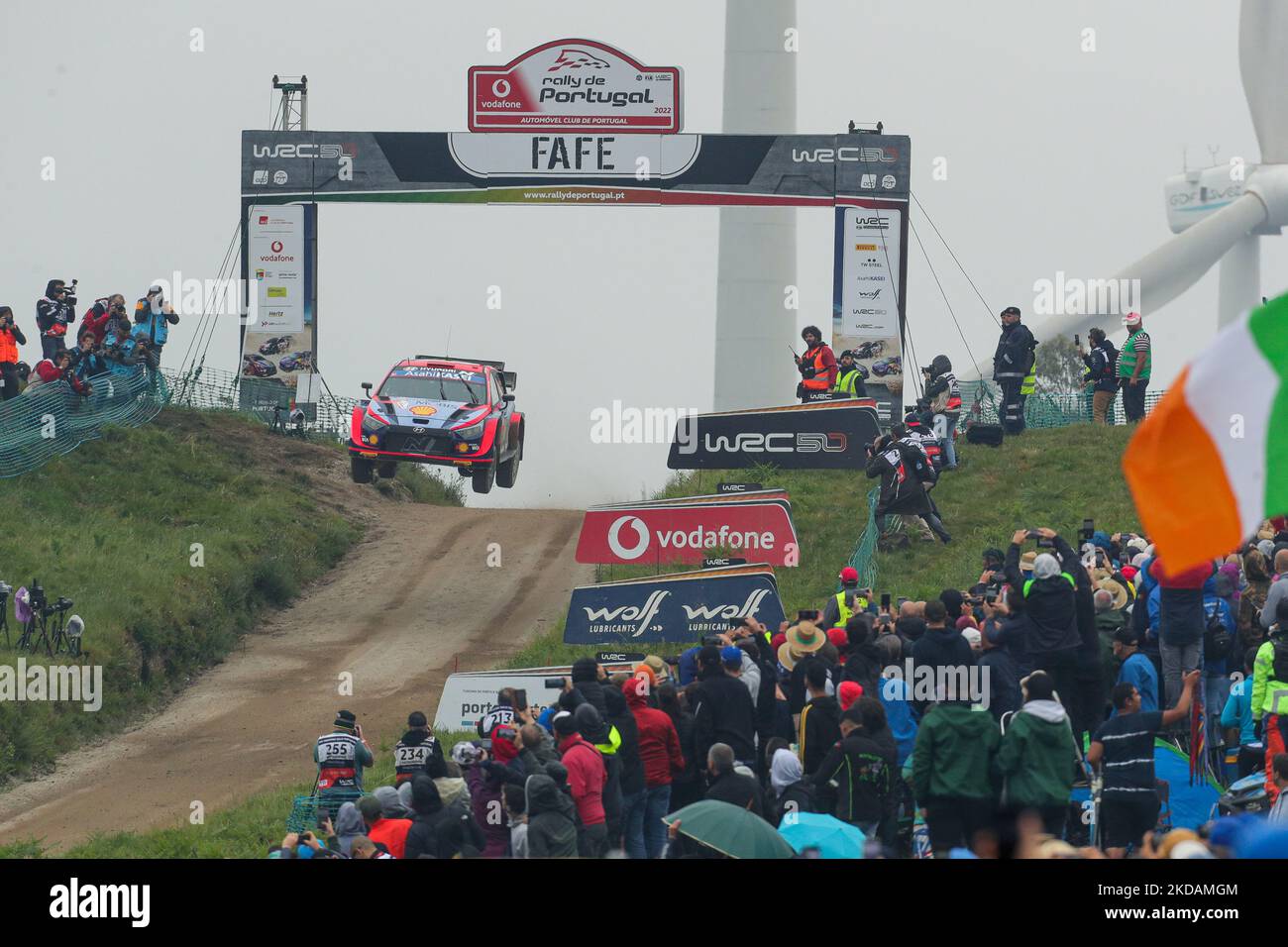 Dani SORDO (ESP) and Candido CARRERA (ESP) in HYUNDAI i20 N Rally 1 of ...
