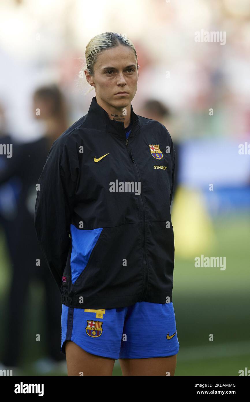 Maria Pilar Leon of Barcelona prior the UEFA Women's Champions League ...