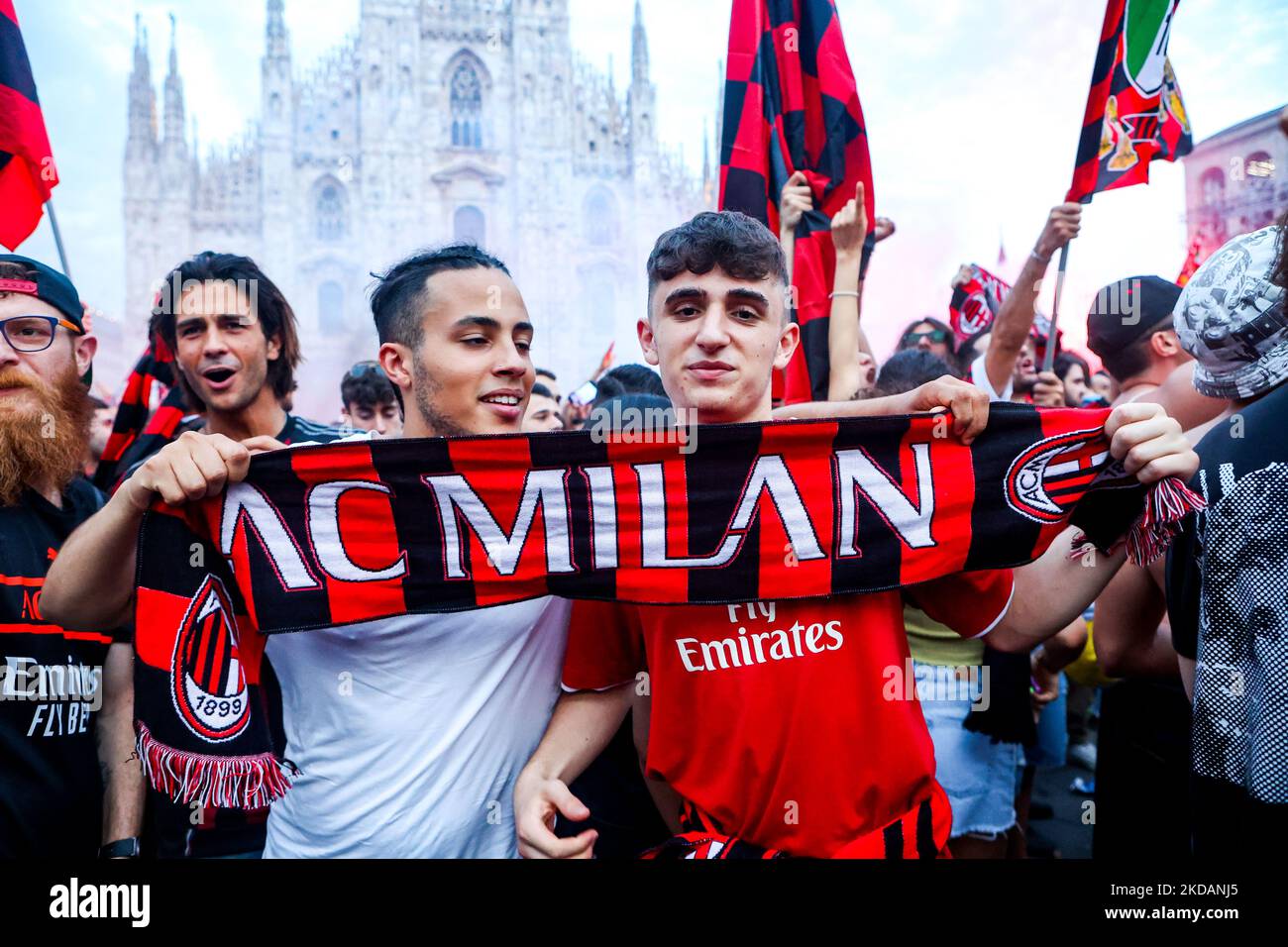 Milan scudetto celebrations hi-res stock photography and images - Alamy