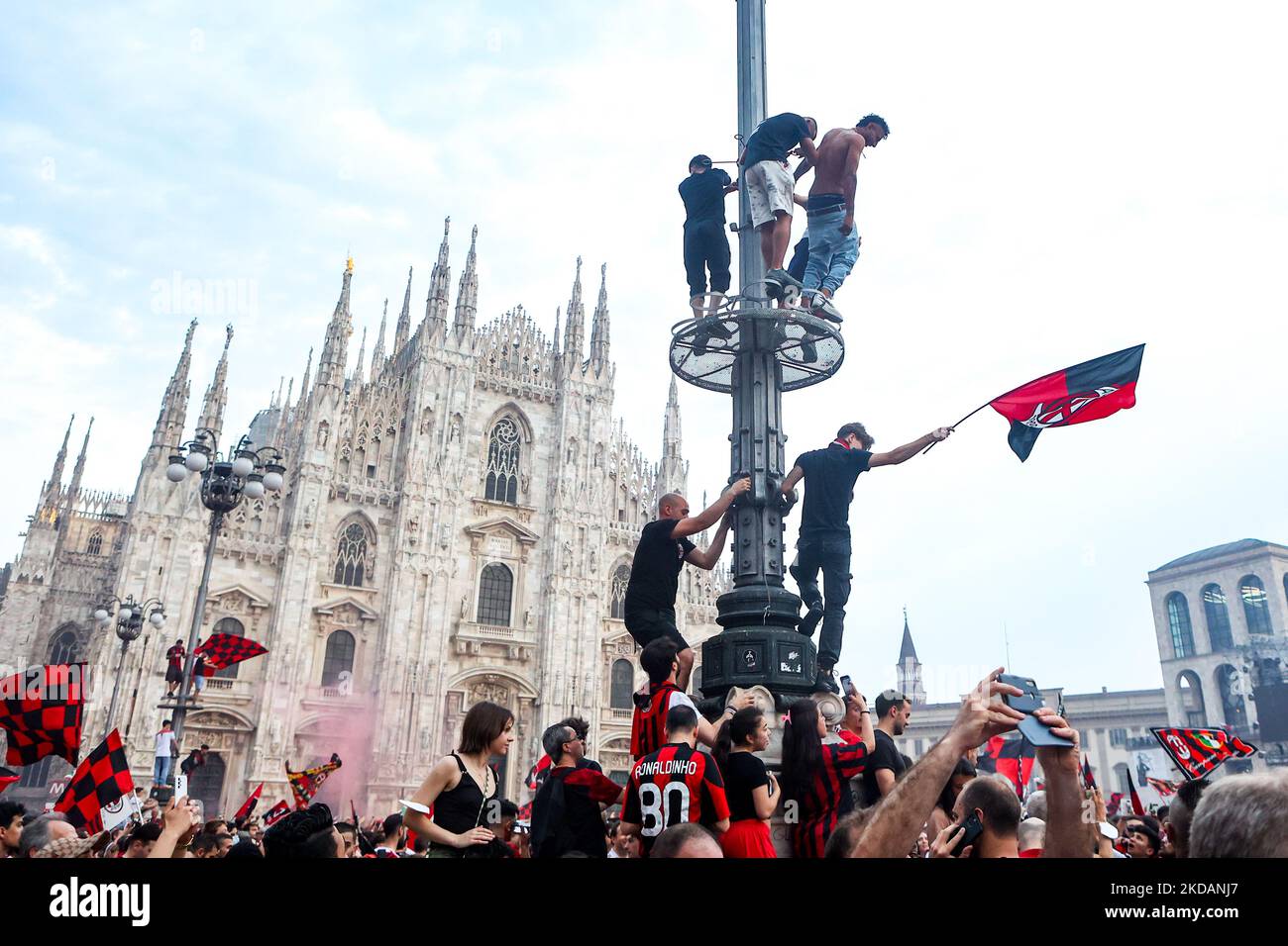 Milan scudetto celebrations hi-res stock photography and images - Alamy