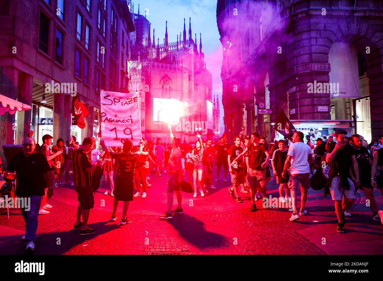 Milan scudetto celebrations hi-res stock photography and images - Alamy