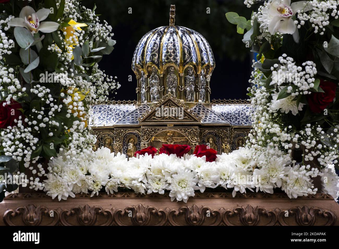Procession with Relics of Saints Cyril and Methodius in Sofia, Bulgaria ...