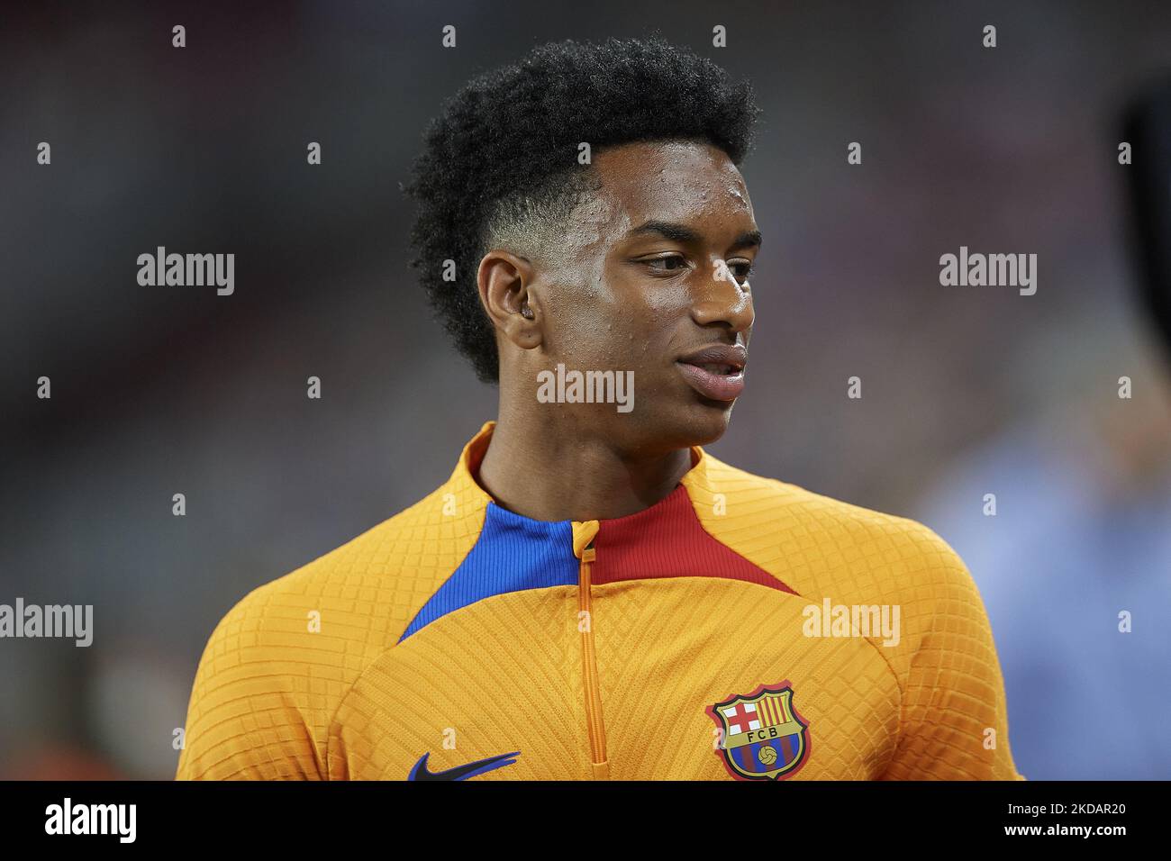 Ez Abde of Barcelona prior the LaLiga Santander match between FC ...