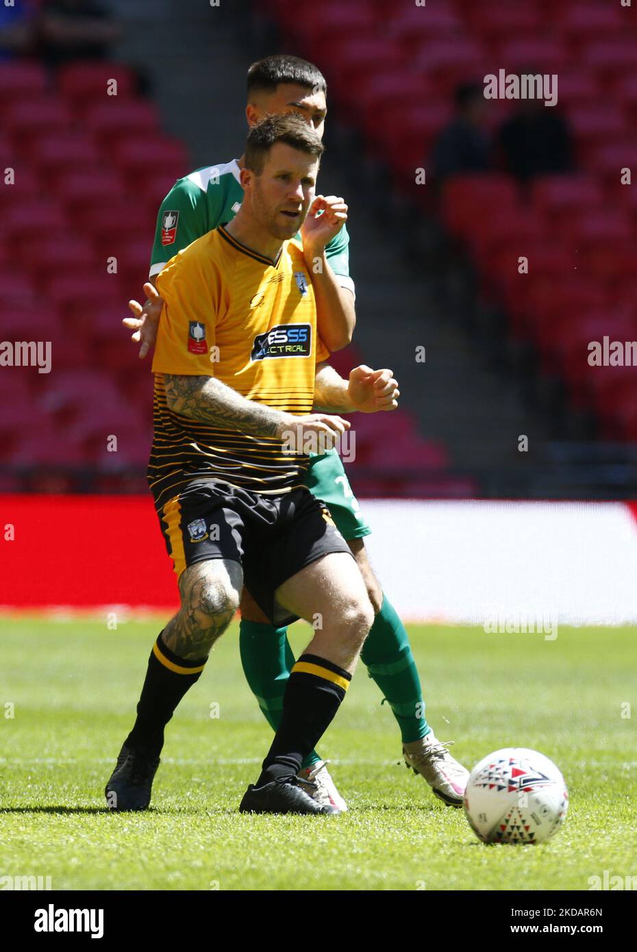 George Gaskin of Littlehampton Town during The Buildbase FA Vase Final ...