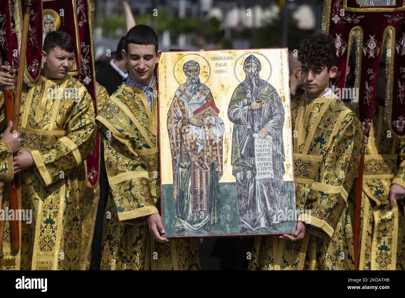 Parade of the Day of the Bulgarian enlightenment and culture and the ...