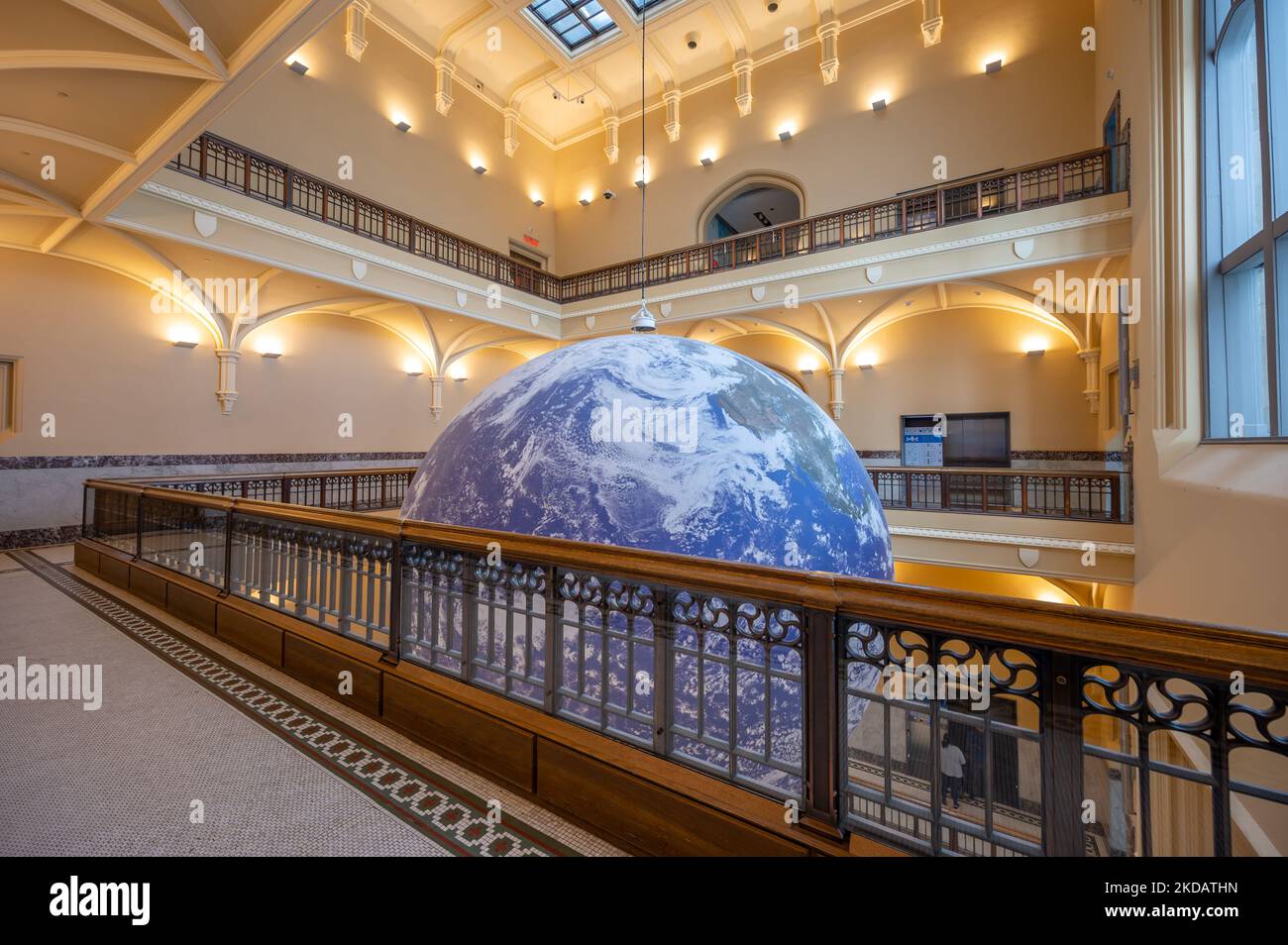 Ottawa, Ontario - October 21, 2022: Earth exhibits and the Canadian ...
