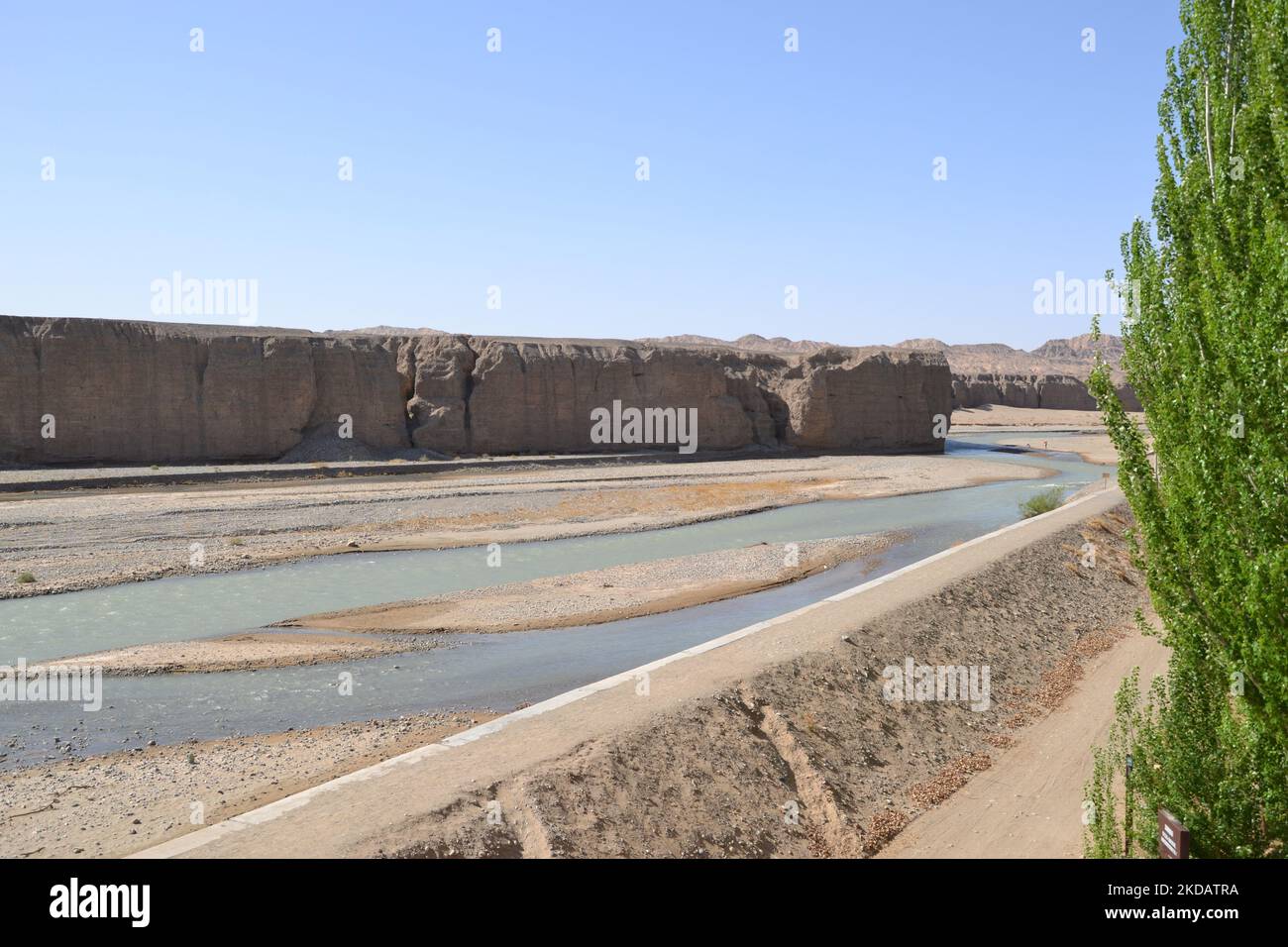 Danghe Riveris the mother river of the people of Subei and Dunhuang ...