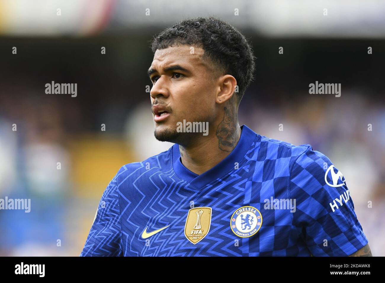 Kenedy of Chelsea looks on during the Premier League match between ...
