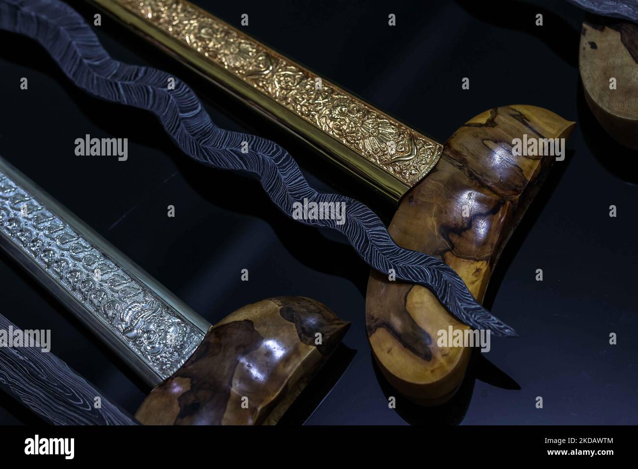 Javanese Keris daggers made by Ki Empu Sungkowo Harumbrodjo, 68, are ...