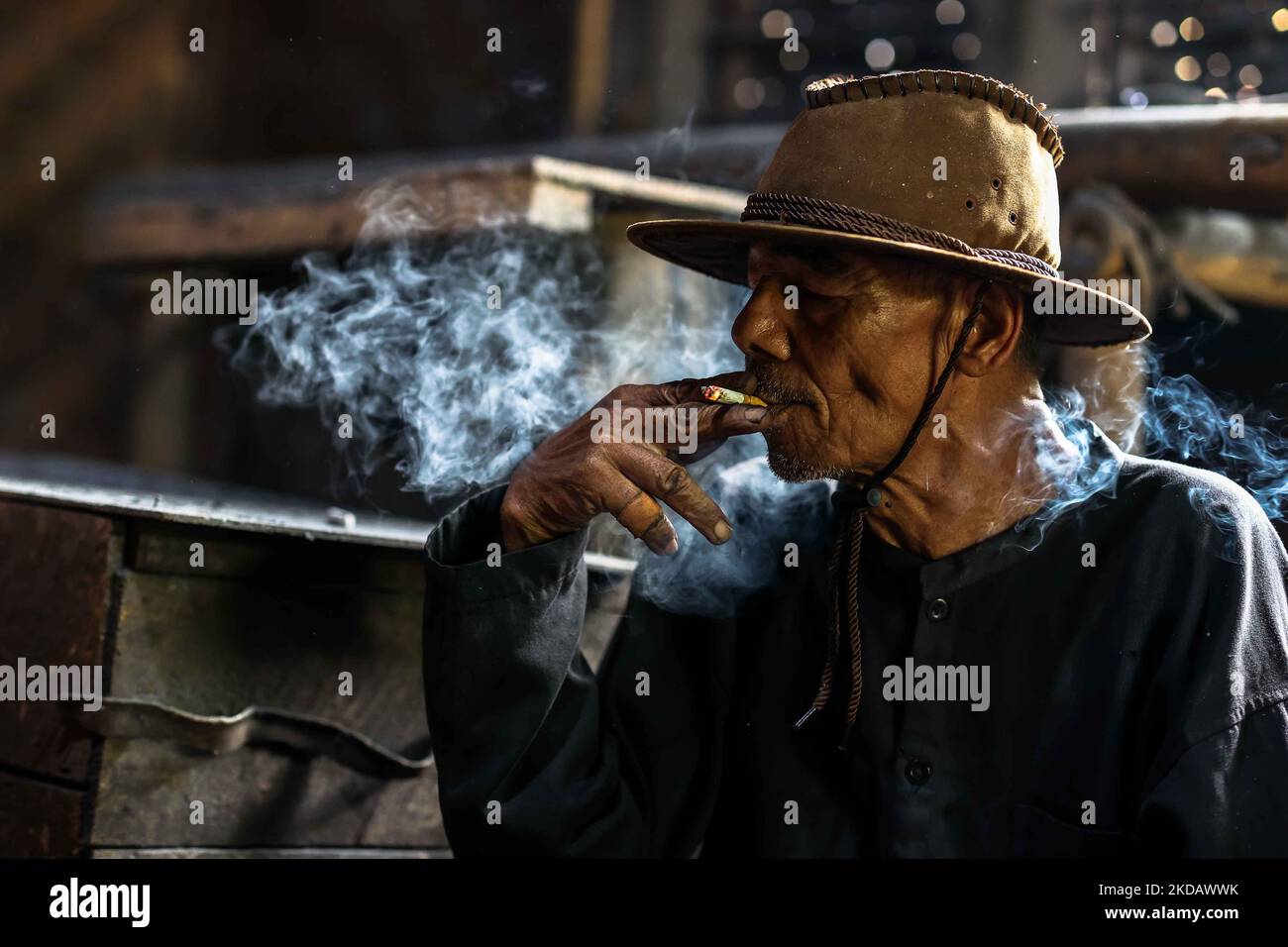 SLEMAN, YOGYAKARTA, INDONESIA - MAY 20: Supardi Seswowarsito, 71 ...