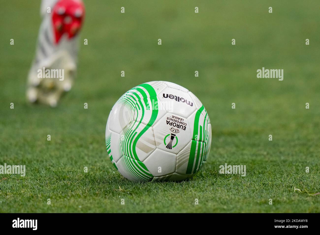 Molten official uefa europa conference league match ball hi-res stock ... Molten official uefa europa conference league match ball hi-res stock ...
