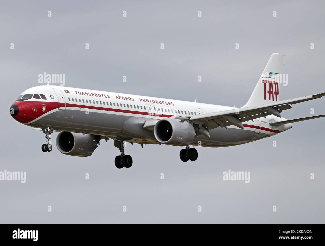 Airbus A321-251NX, from TAP Air Portugal (Retro Livery) company ...