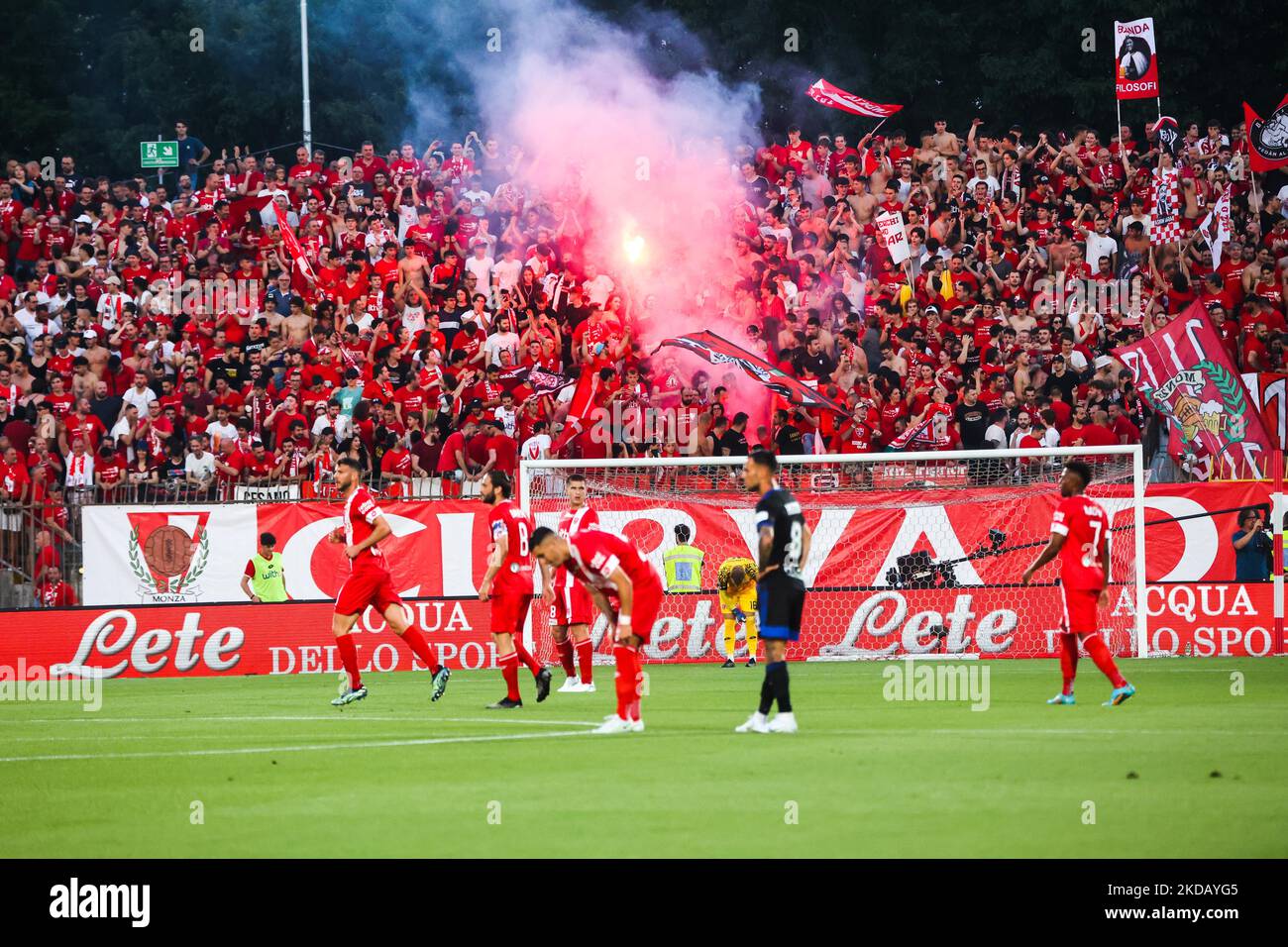 Ac monza fans hi-res stock photography and images - Alamy