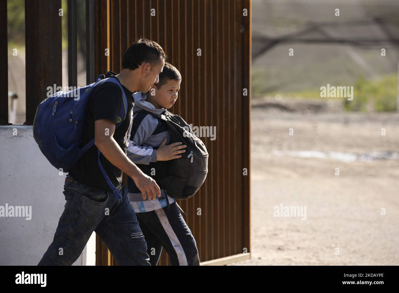 Border patrol processing hi-res stock photography and images - Alamy