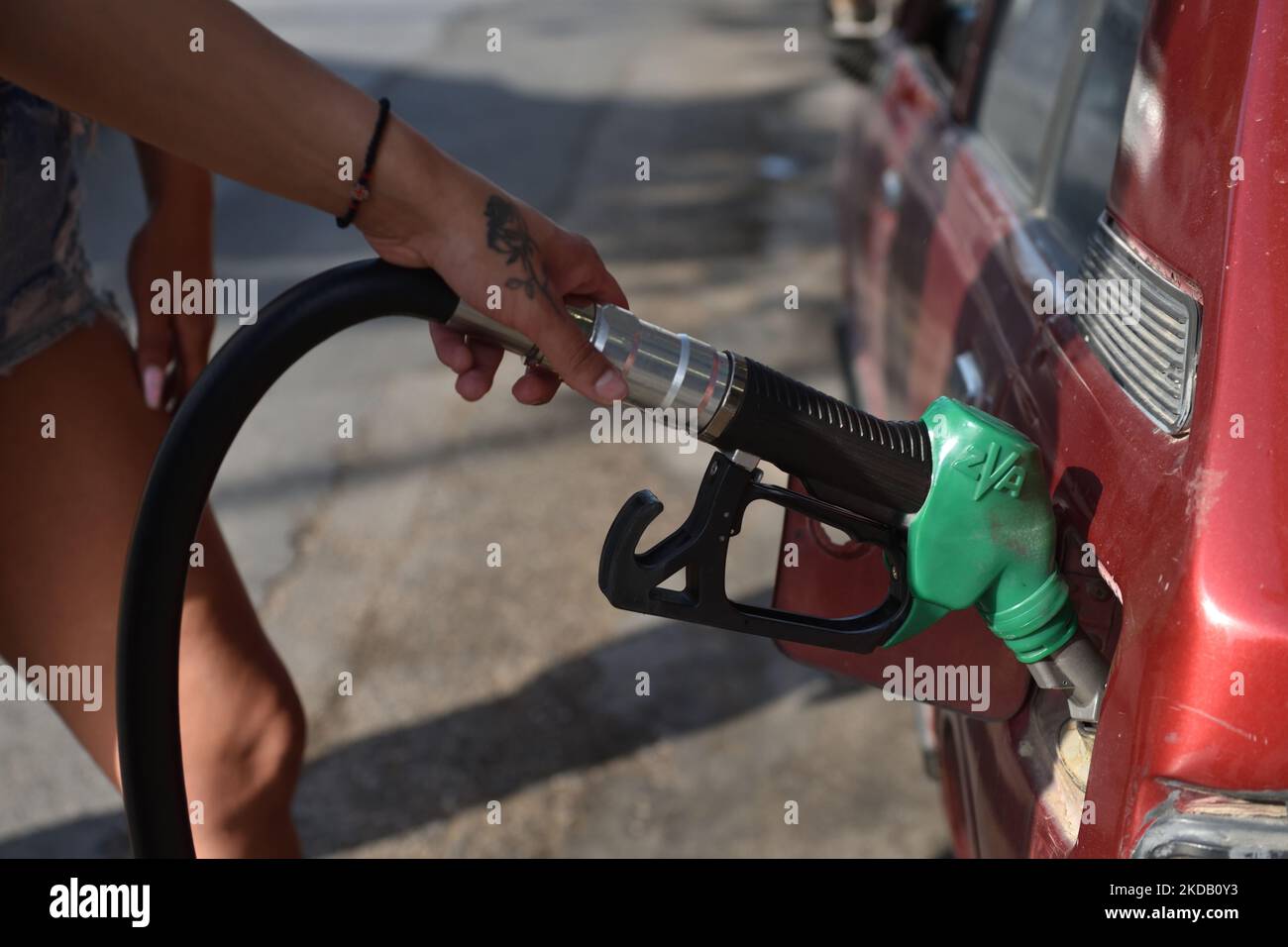 Soaring gas prices affect the Greek Economy in Athens, Greece, on May ...